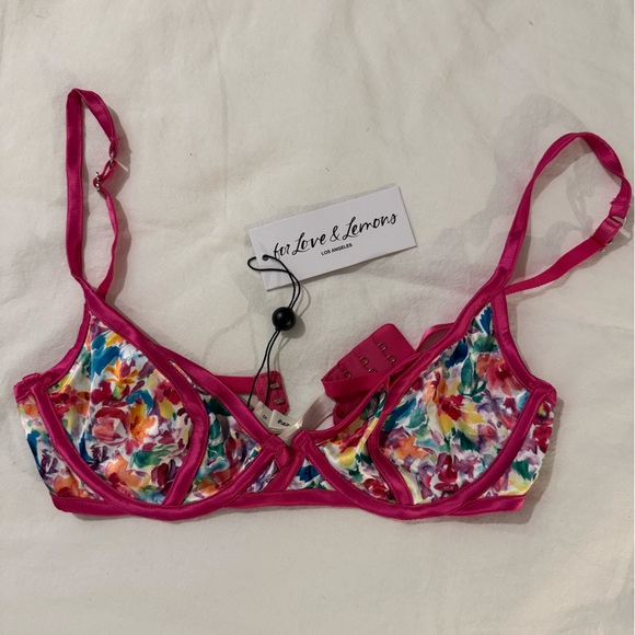 For Love And Lemons | Intimates & Sleepwear | For Love And Lemons Pink ...